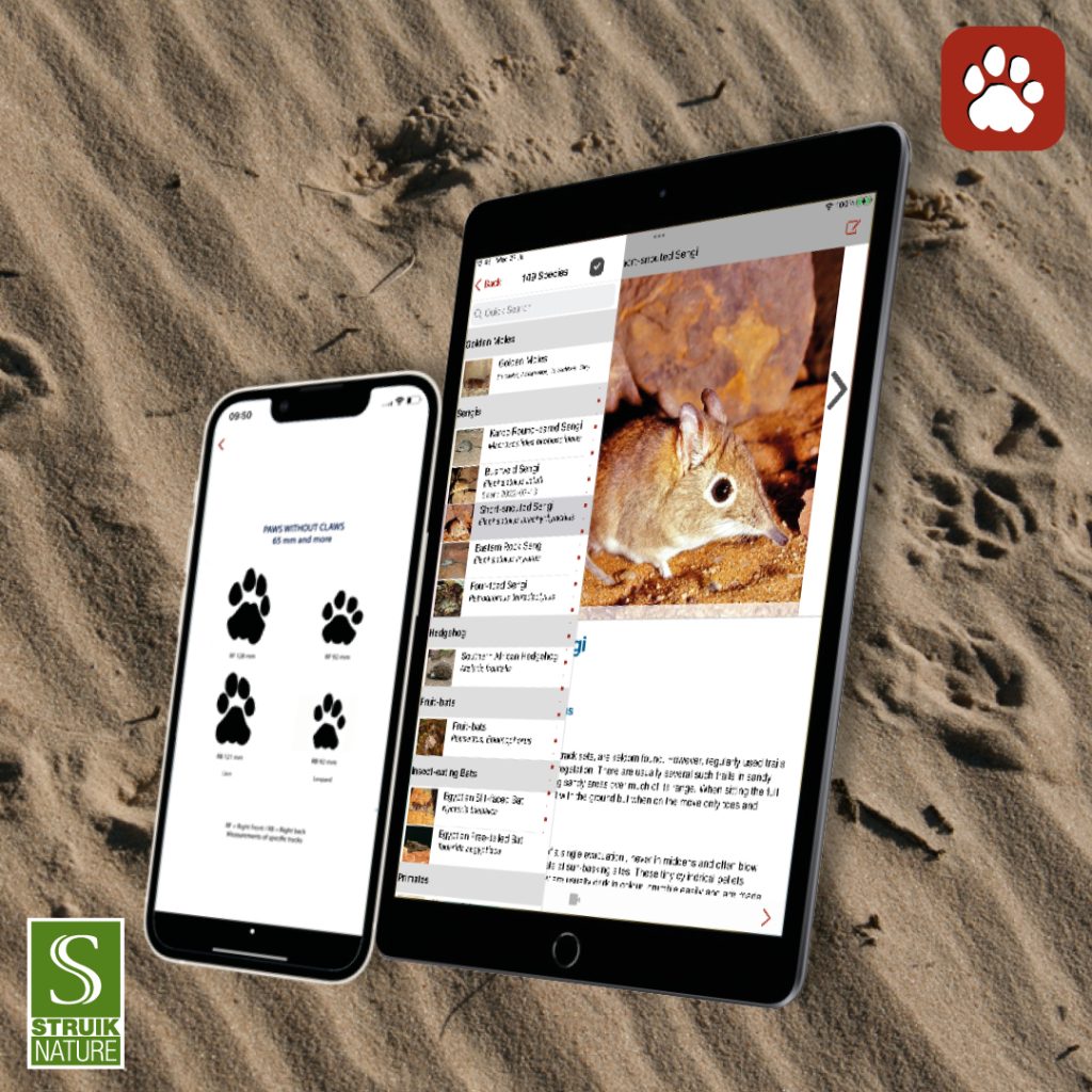 App Review: Stuarts’ Tracks & Scats of Southern Africa – Mammal Watching